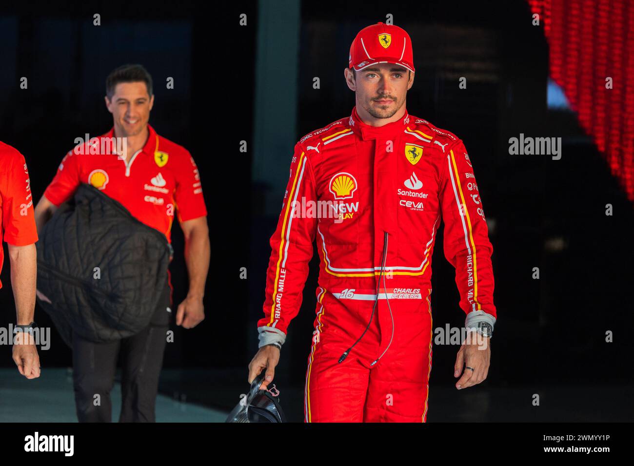 MANAMA, BAHRAIN, Bahrain International Circuit, 28.Feb.2024: Charles ...