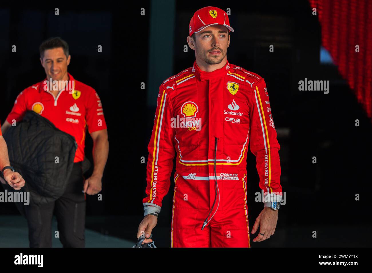 MANAMA, BAHRAIN, Bahrain International Circuit, 28.Feb.2024: Charles ...