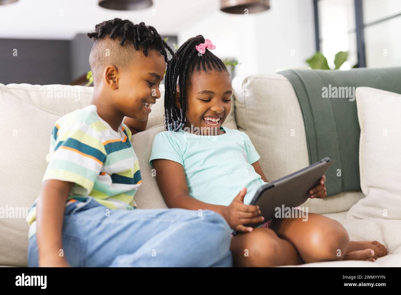American sister and brother hi-res stock photography and images - Alamy