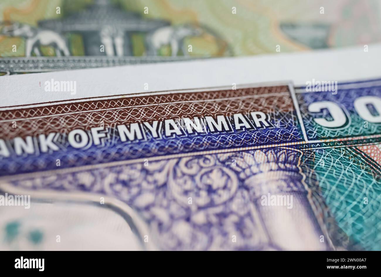 Myanmar banknote hi-res stock photography and images - Alamy