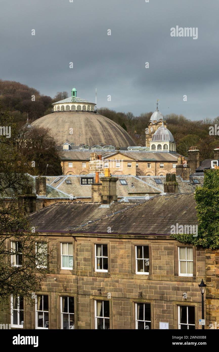 Devonshire dome in buxton hi-res stock photography and images - Alamy