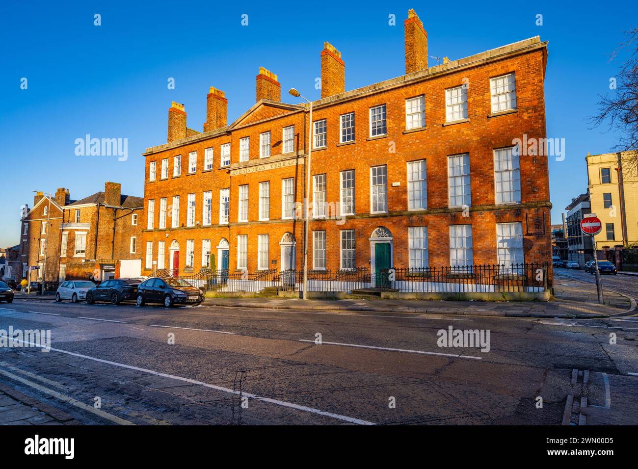 Mornington Terrace on Upper Duke st Liverpool Stock Photo - Alamy