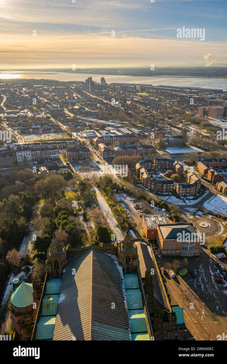 Liverpool from top hi-res stock photography and images - Alamy