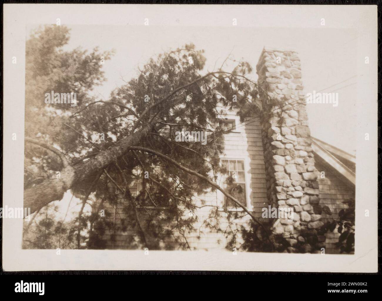 New England Hurricane, 1938. New England Hurricane, 1938 Stock Photo ...