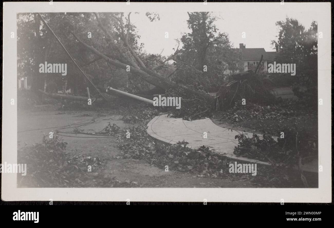New England Hurricane, 1938. New England Hurricane, 1938 Stock Photo ...
