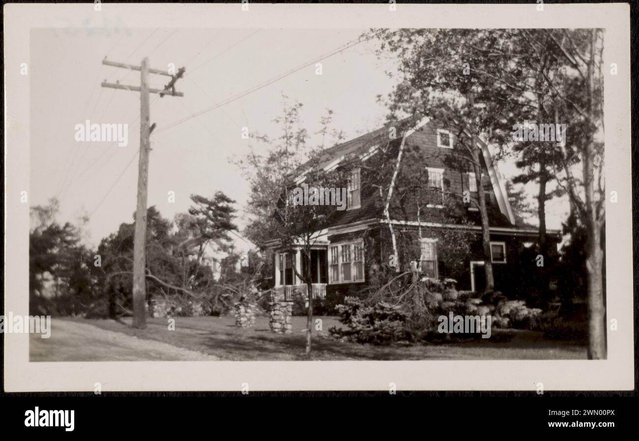 New England Hurricane, 1938. New England Hurricane, 1938 Stock Photo ...