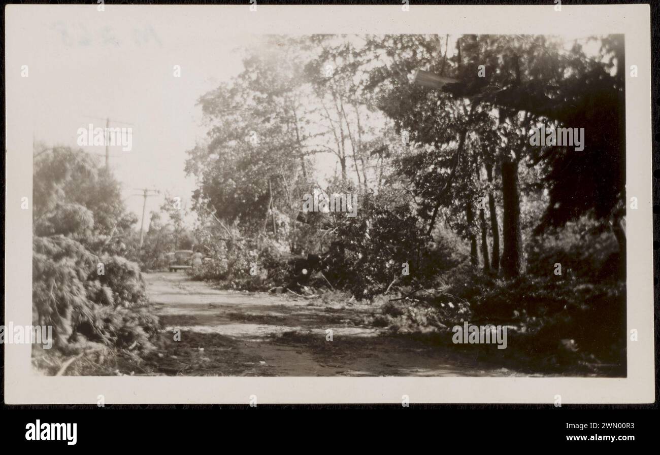 New England Hurricane, 1938. New England Hurricane, 1938 Stock Photo ...
