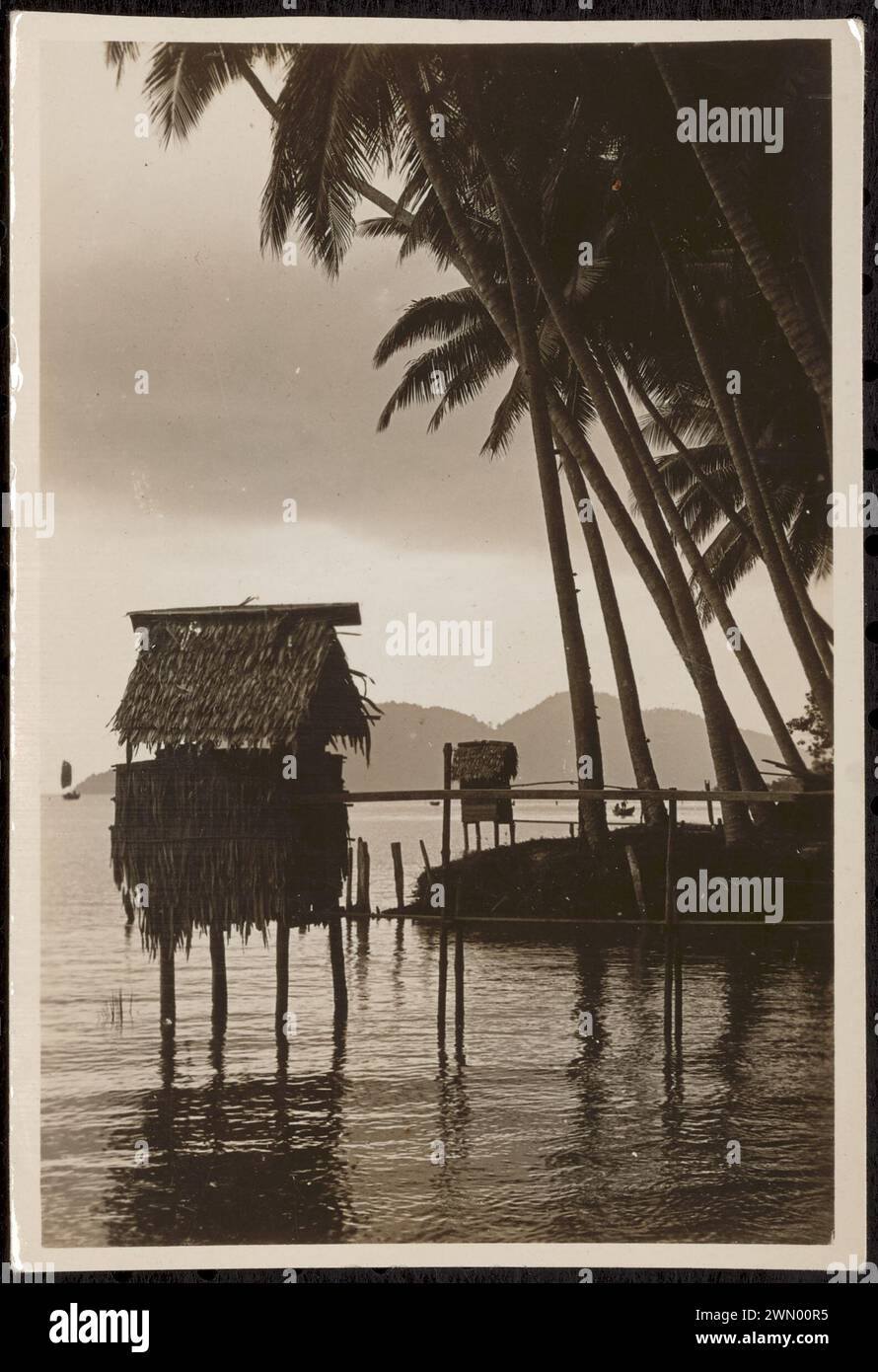 Malay huts, Island of Penang. Malay huts, Island of Penang Stock Photo ...