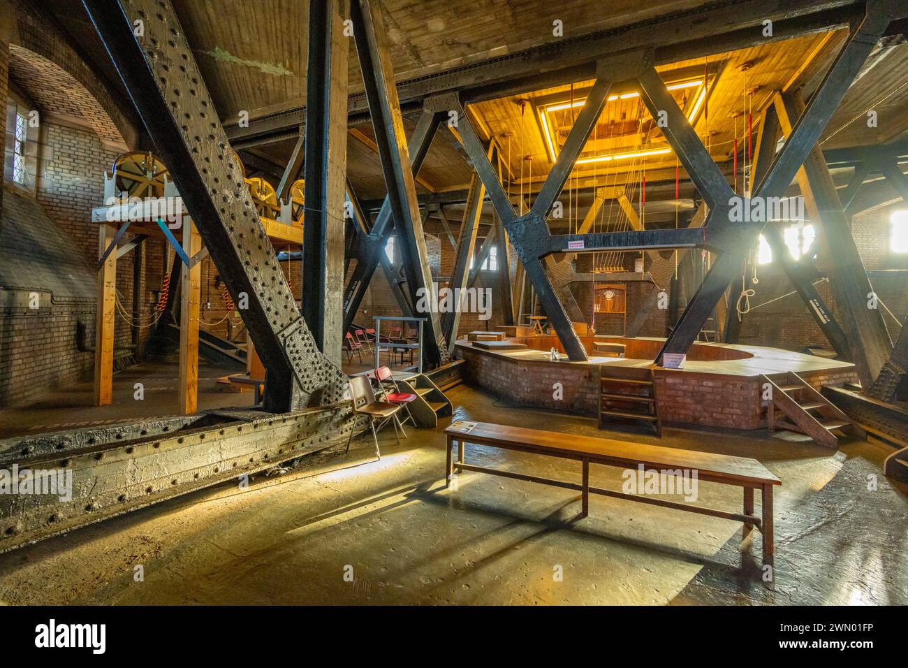 The ringing chamber of Liverpool Cathedral Stock Photo - Alamy
