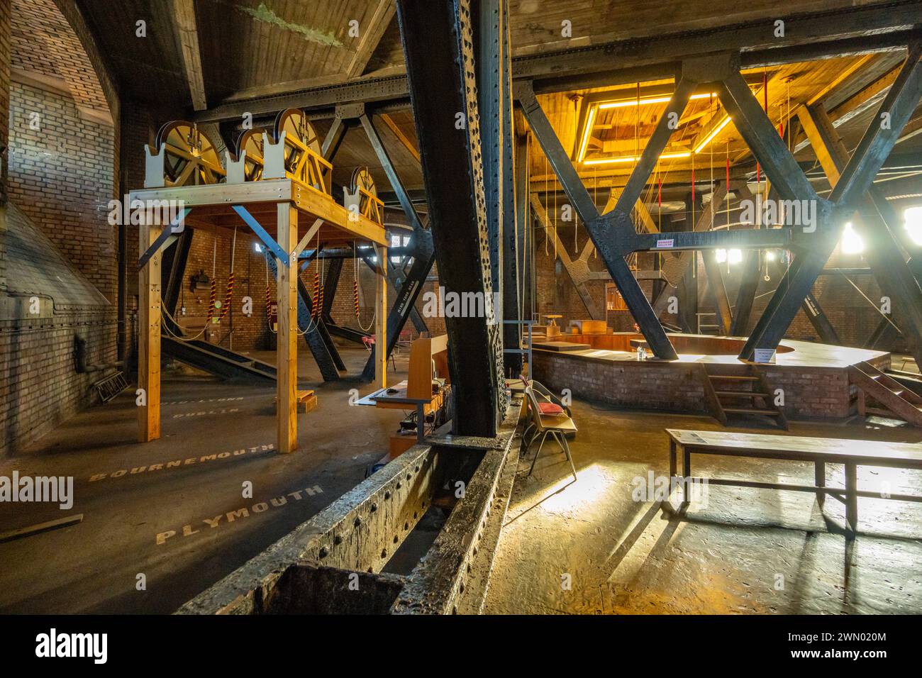 The ringing chamber of Liverpool Cathedral Stock Photo - Alamy