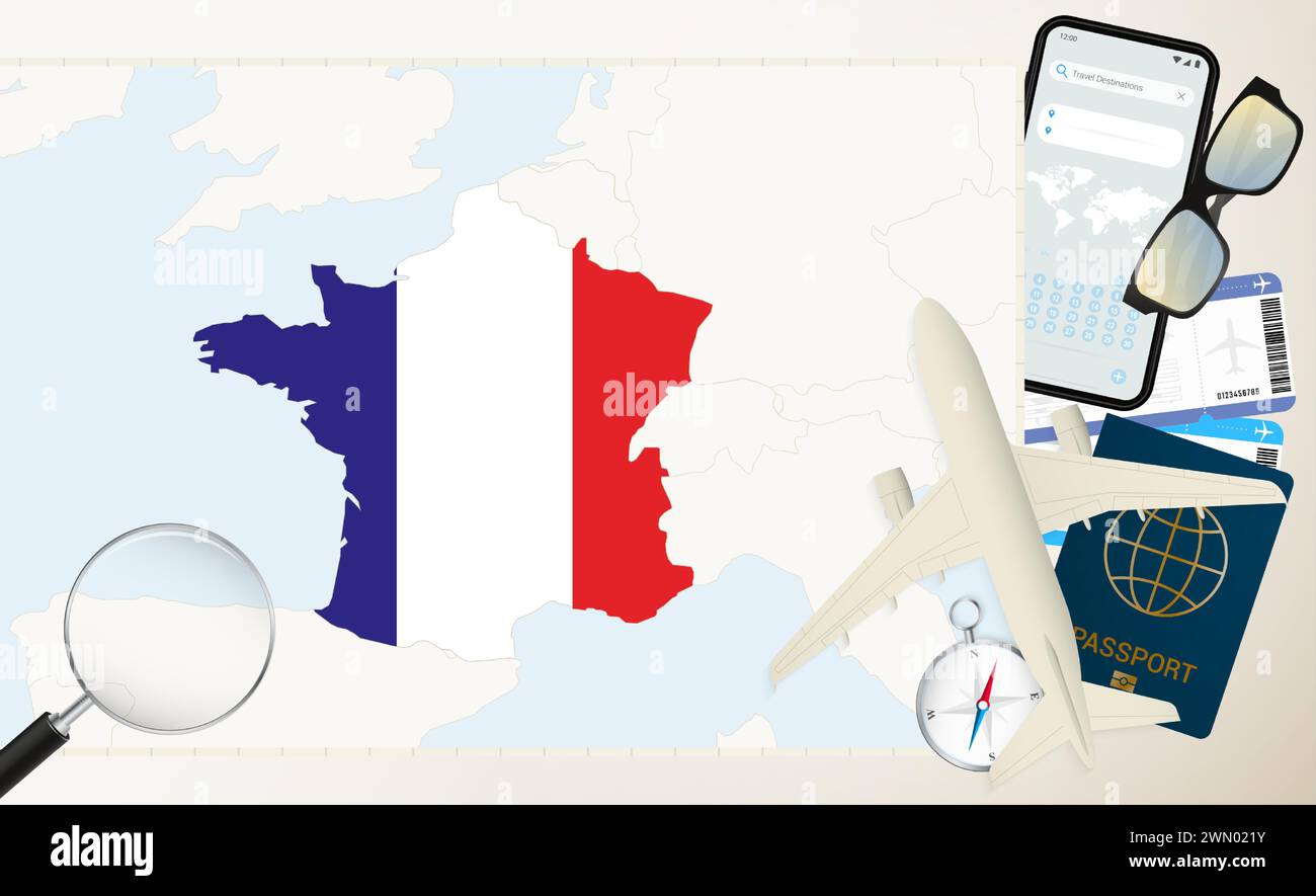 Paris airport passport hi-res stock photography and images - Alamy