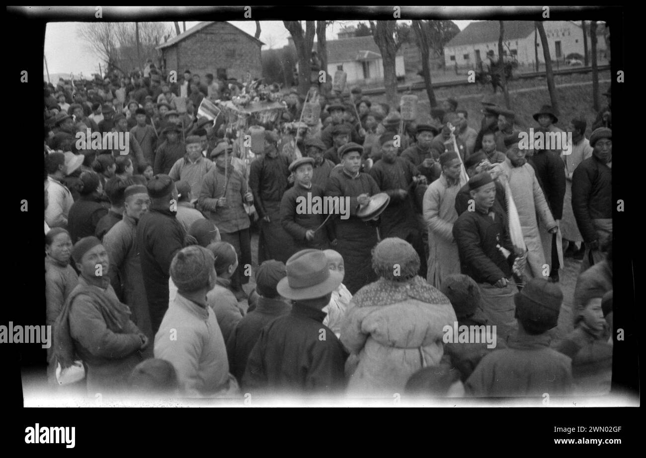 Procession at Nanking. Procession at Nanking Stock Photo - Alamy