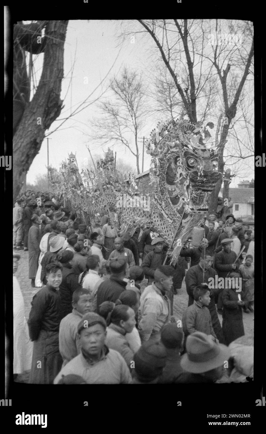 Procession at Nanking. Procession at Nanking Stock Photo - Alamy