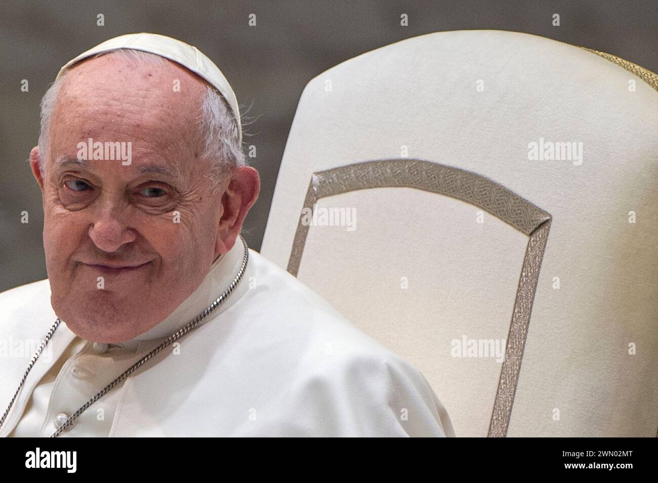 Vatican, Vatican. 28th Feb, 2024. Italy, Rome, Vatican, 2024/2/28.Pope ...