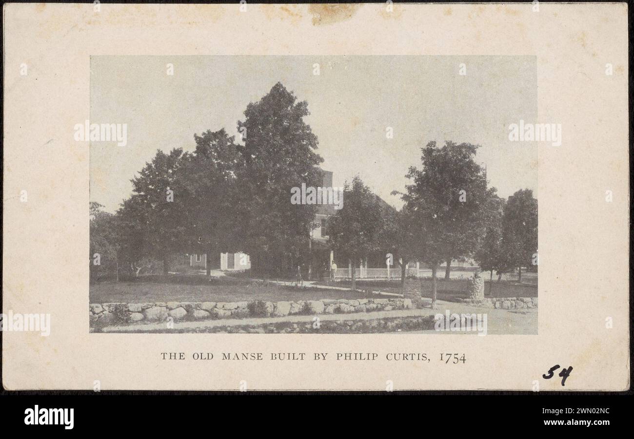 Old Manse. Old Manse Stock Photo - Alamy