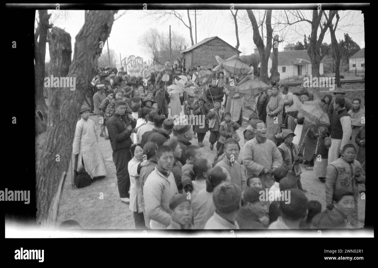 Procession at Nanking. Procession at Nanking Stock Photo - Alamy