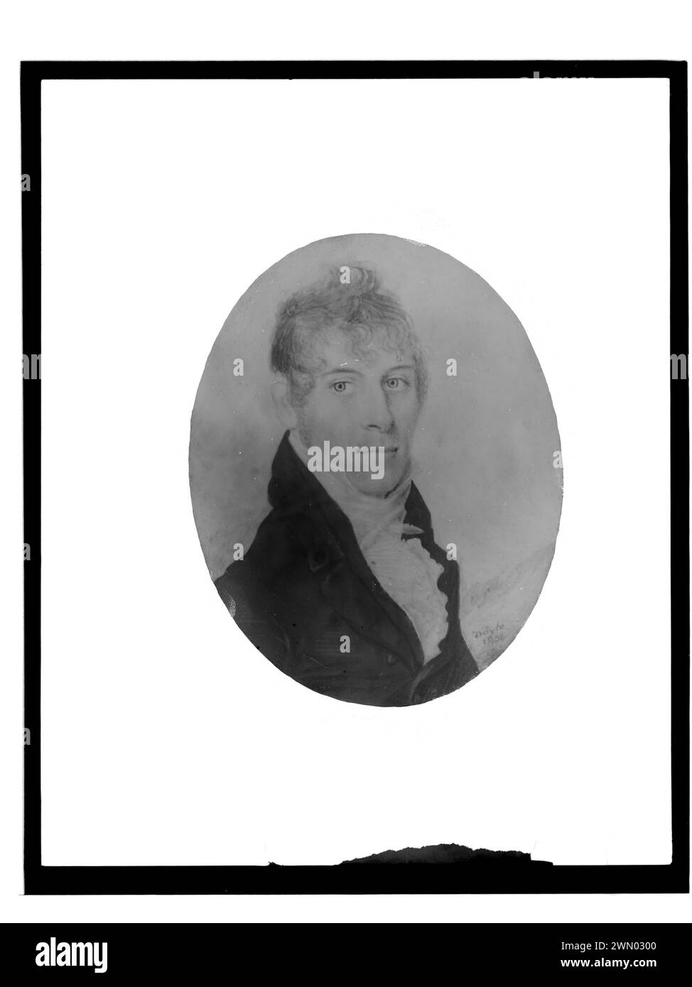 Captain George Nichols portrait. Captain George Nichols portrait Stock ...