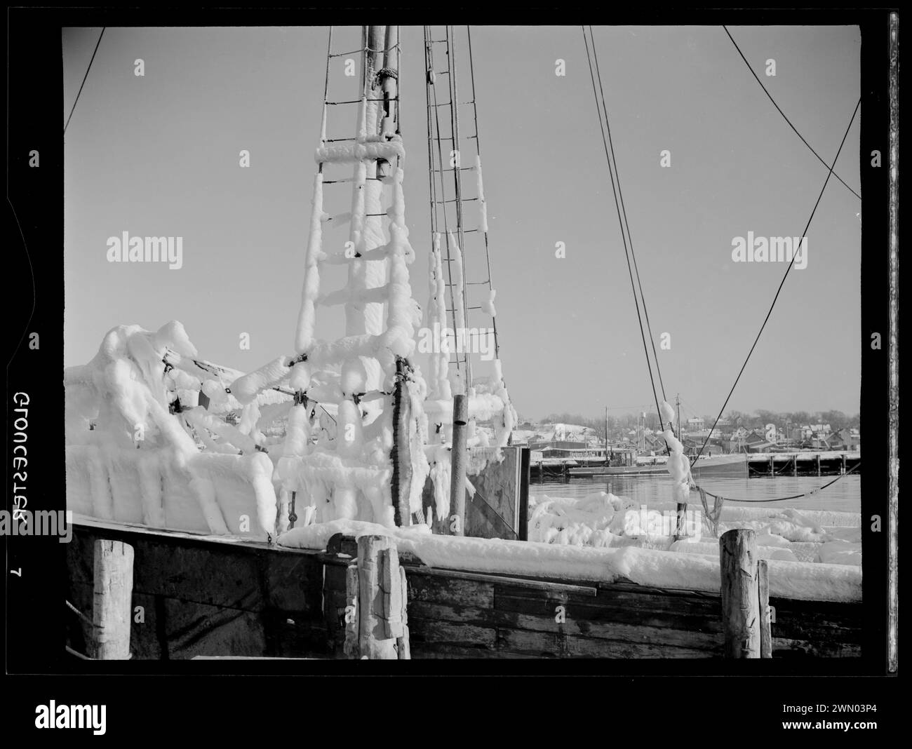 Waterfront scene, Gloucester. Waterfront scene, Gloucester Stock Photo ...
