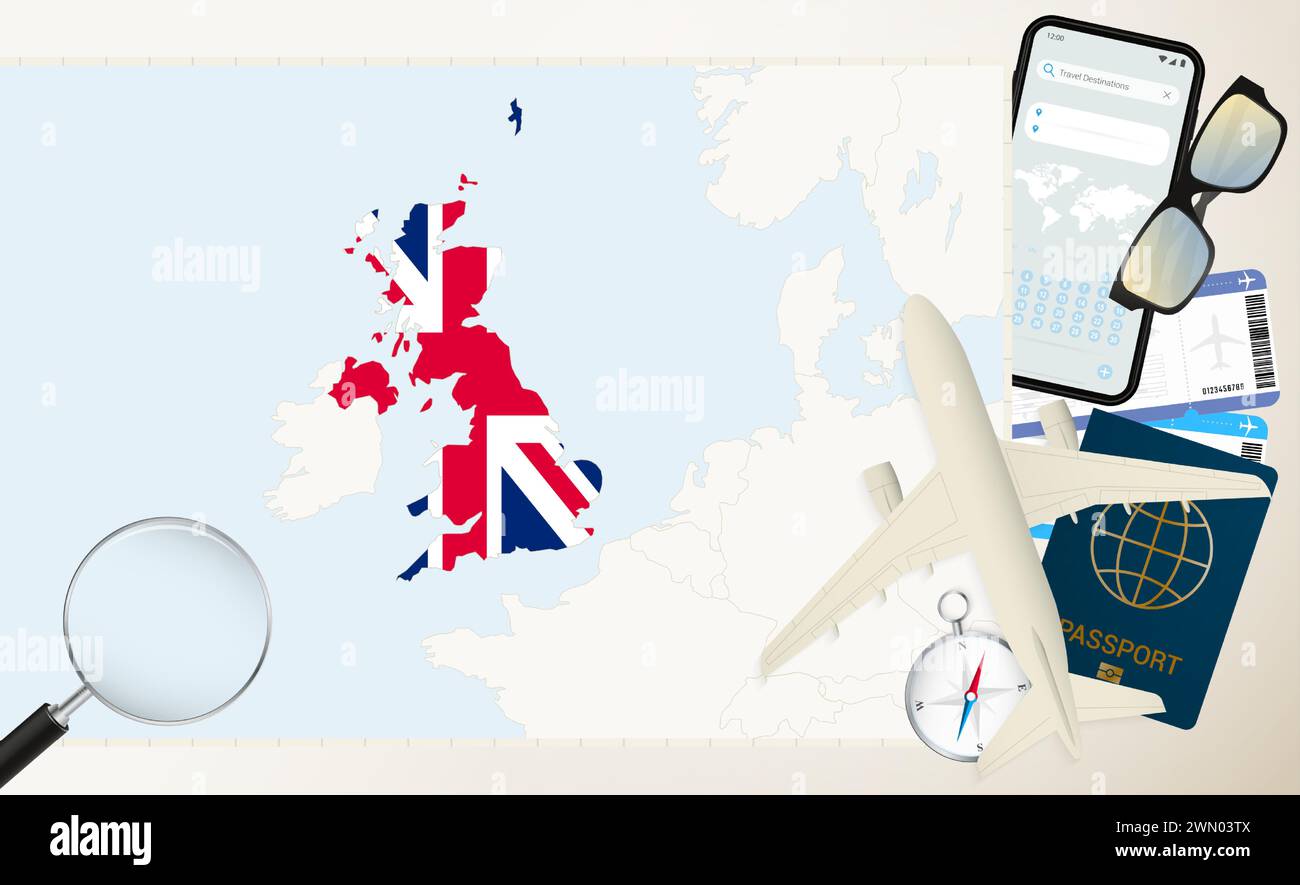 European union passport on travel Stock Vector Images - Alamy