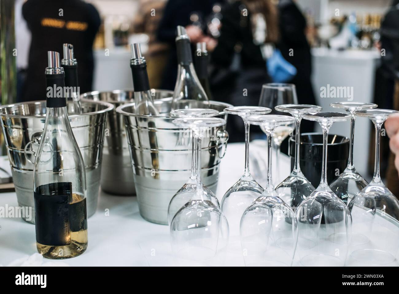 Tasting setup hi-res stock photography and images - Alamy