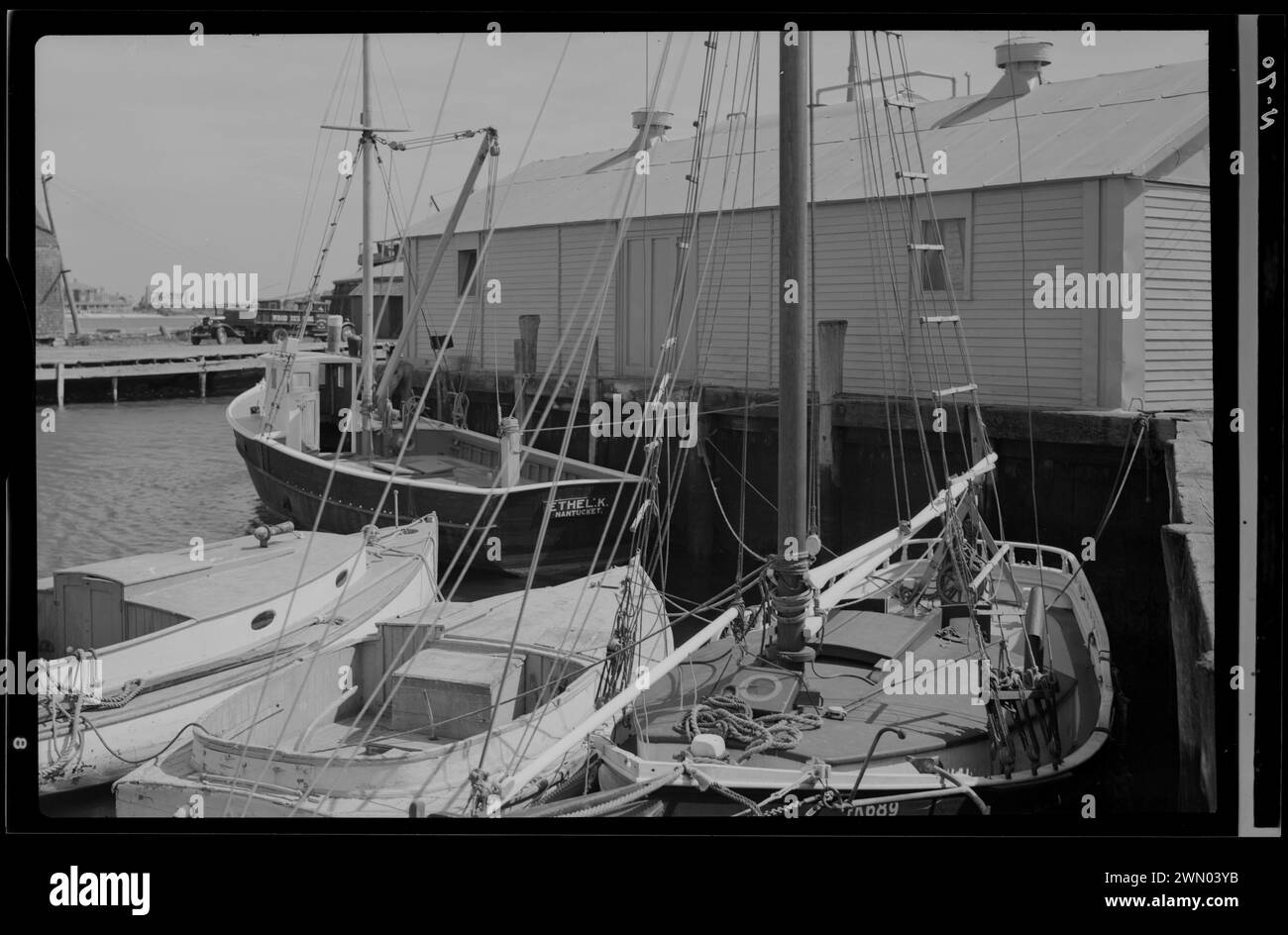Old South Wharf, Nantucket. Old South Wharf, Nantucket Stock Photo - Alamy
