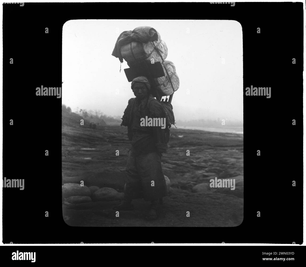 Person carrying items. Person carrying items Stock Photo - Alamy