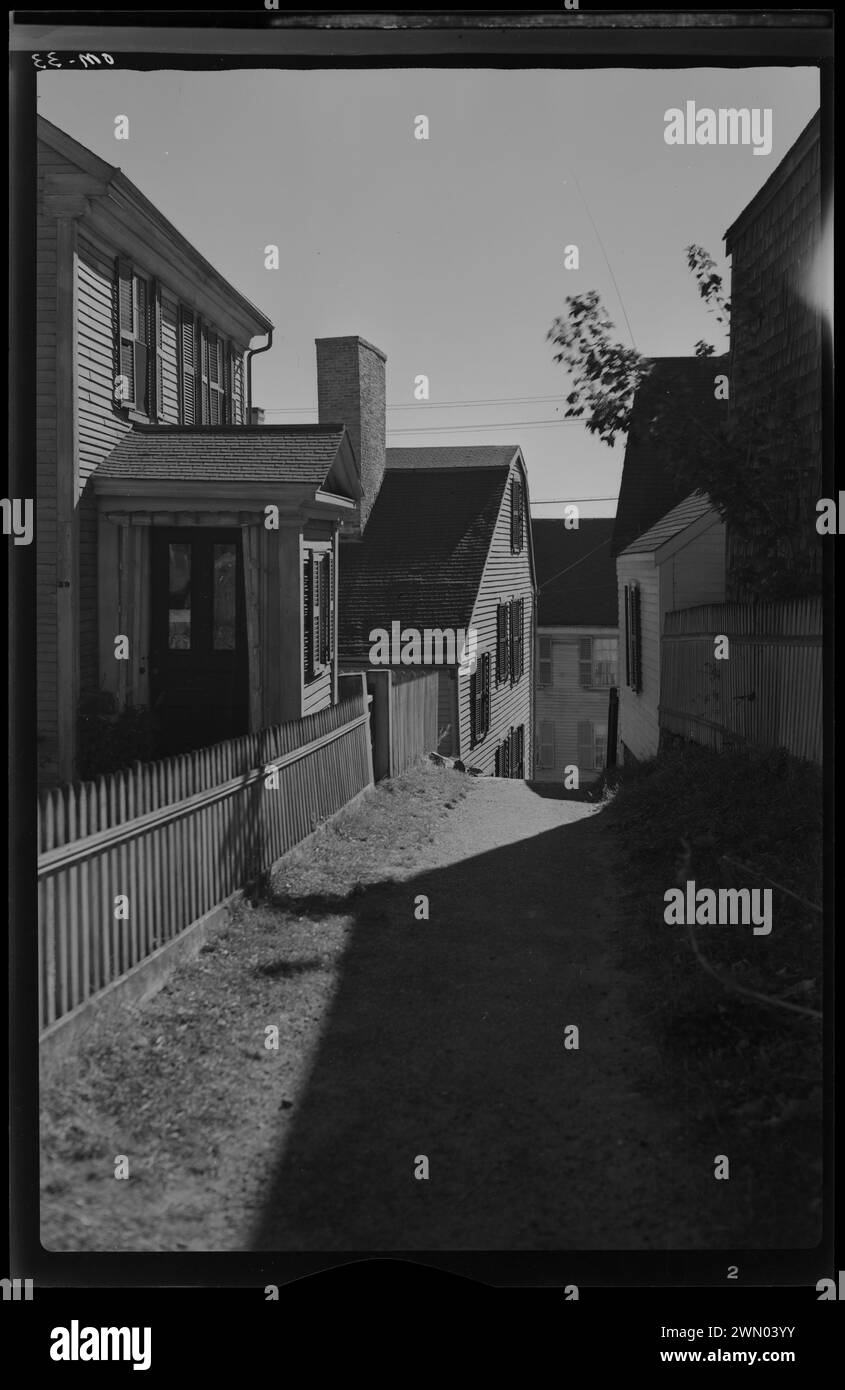 Alley Steps, Marblehead. Alley Steps, Marblehead Stock Photo - Alamy