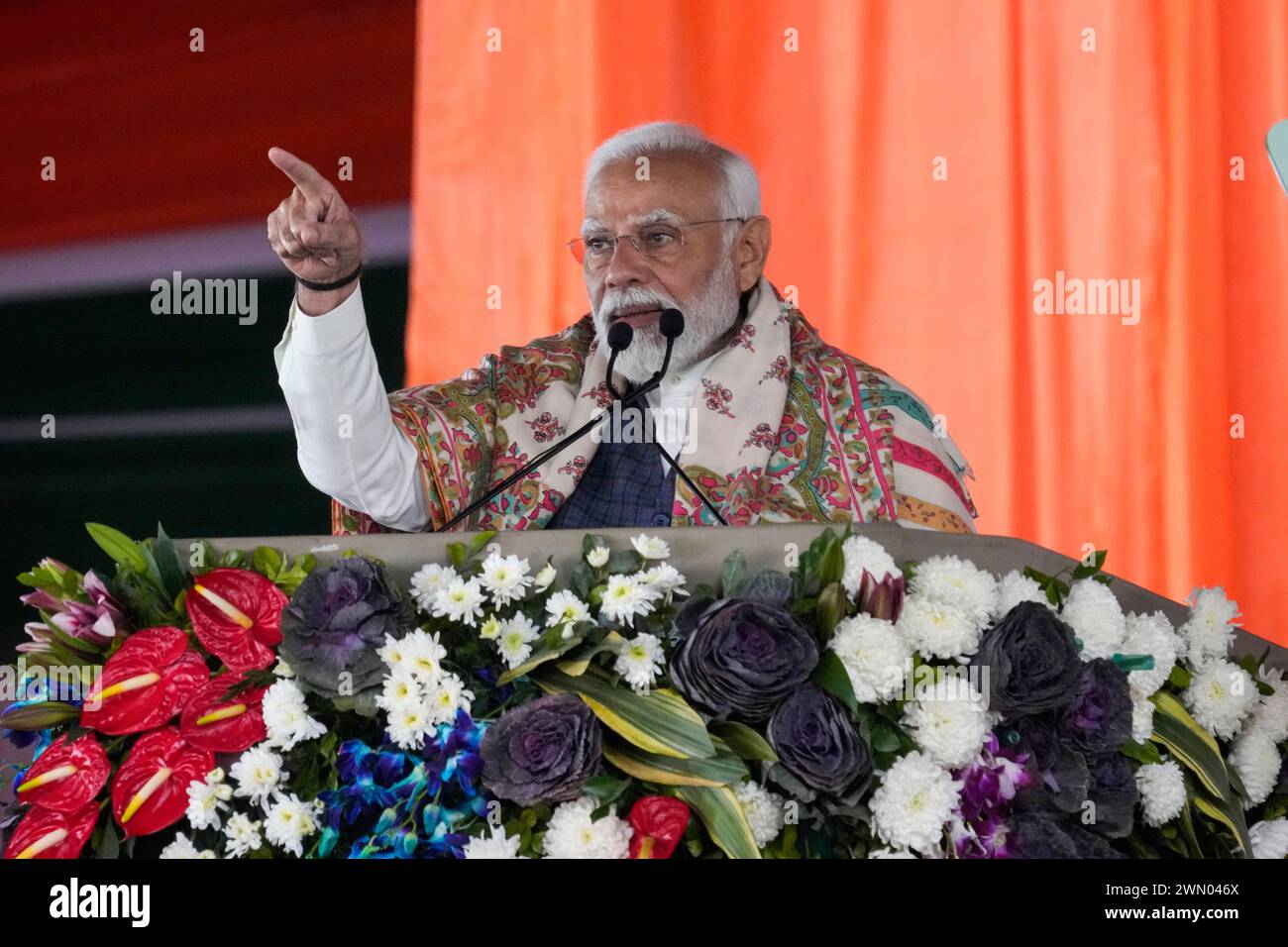 FILE - Indian Prime Minister Narendra Modi addresses a public rally at ...