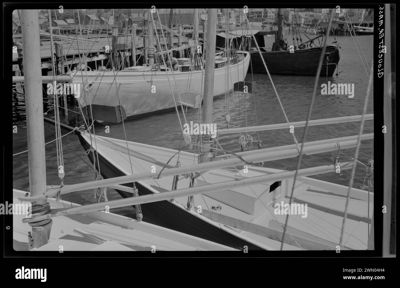 Waterfront scene, Gloucester. Waterfront scene, Gloucester Stock Photo ...