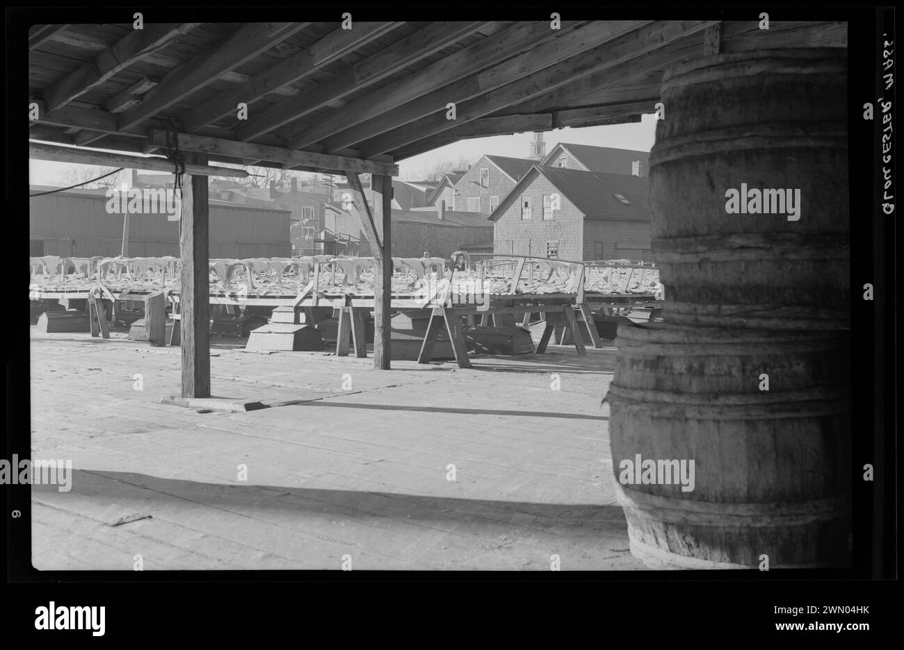Waterfront scene, Gloucester. Waterfront scene, Gloucester Stock Photo ...
