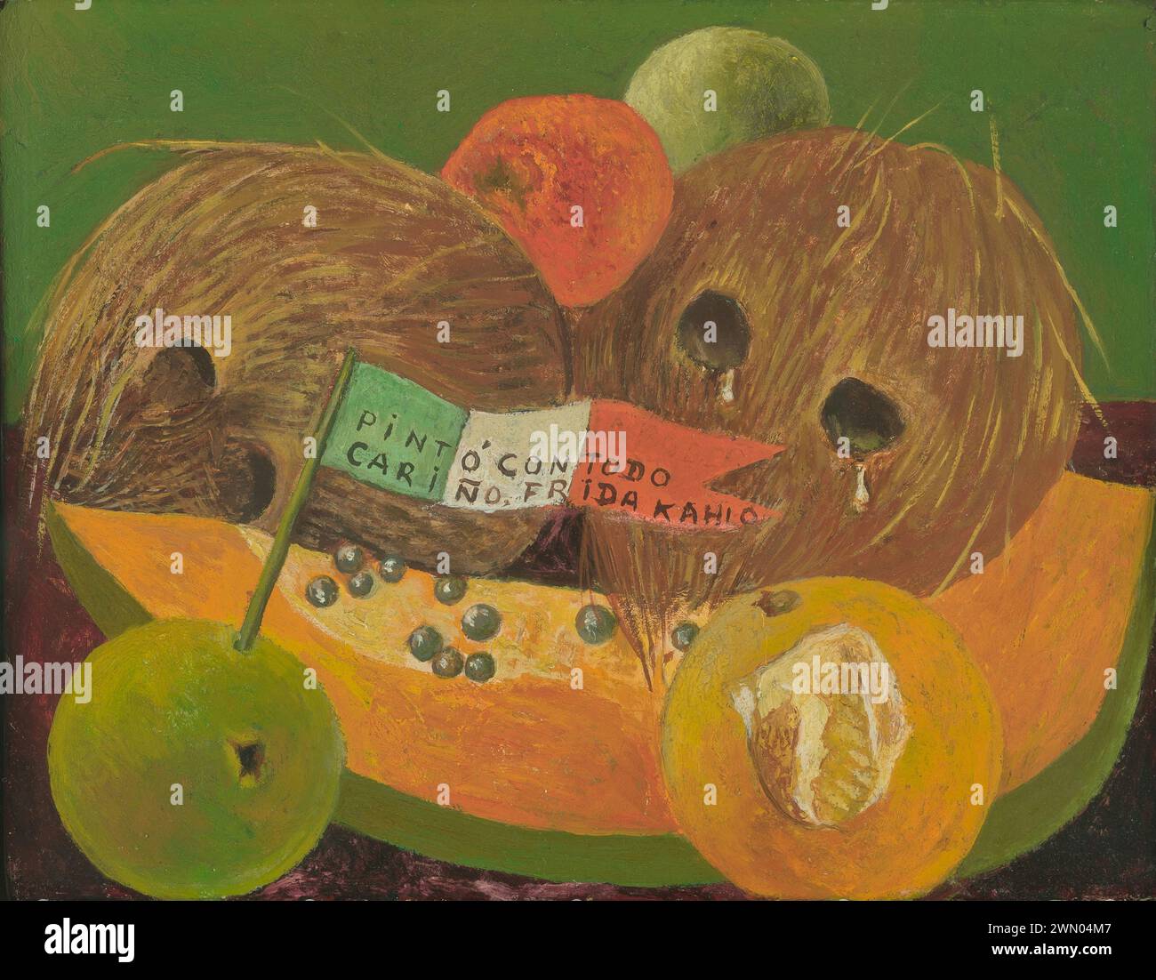 Frida Kahlo - Weeping Coconuts (Cocos gimientes) - 1951 Stock Photo - Alamy