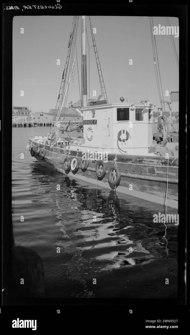 Waterfront scene, Gloucester. Waterfront scene, Gloucester Stock Photo ...