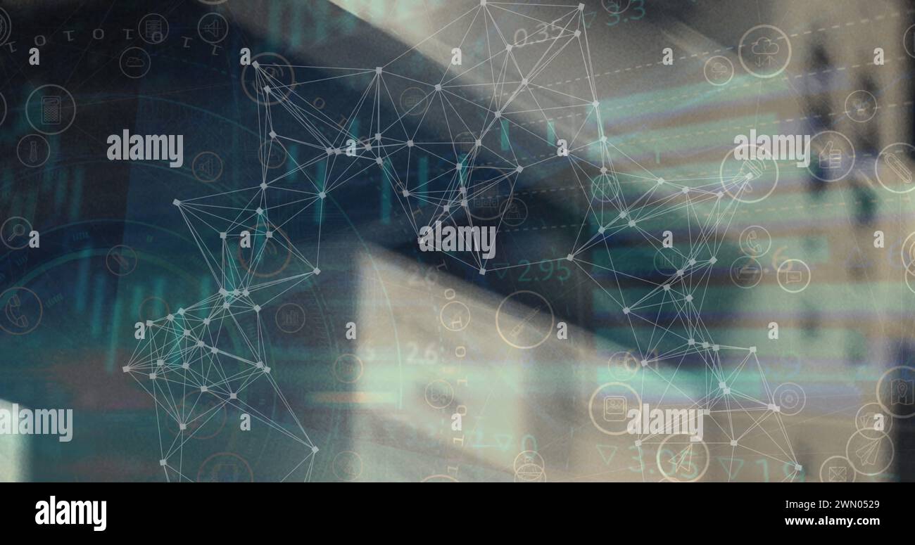 Internet connections schematic hi-res stock photography and images - Alamy