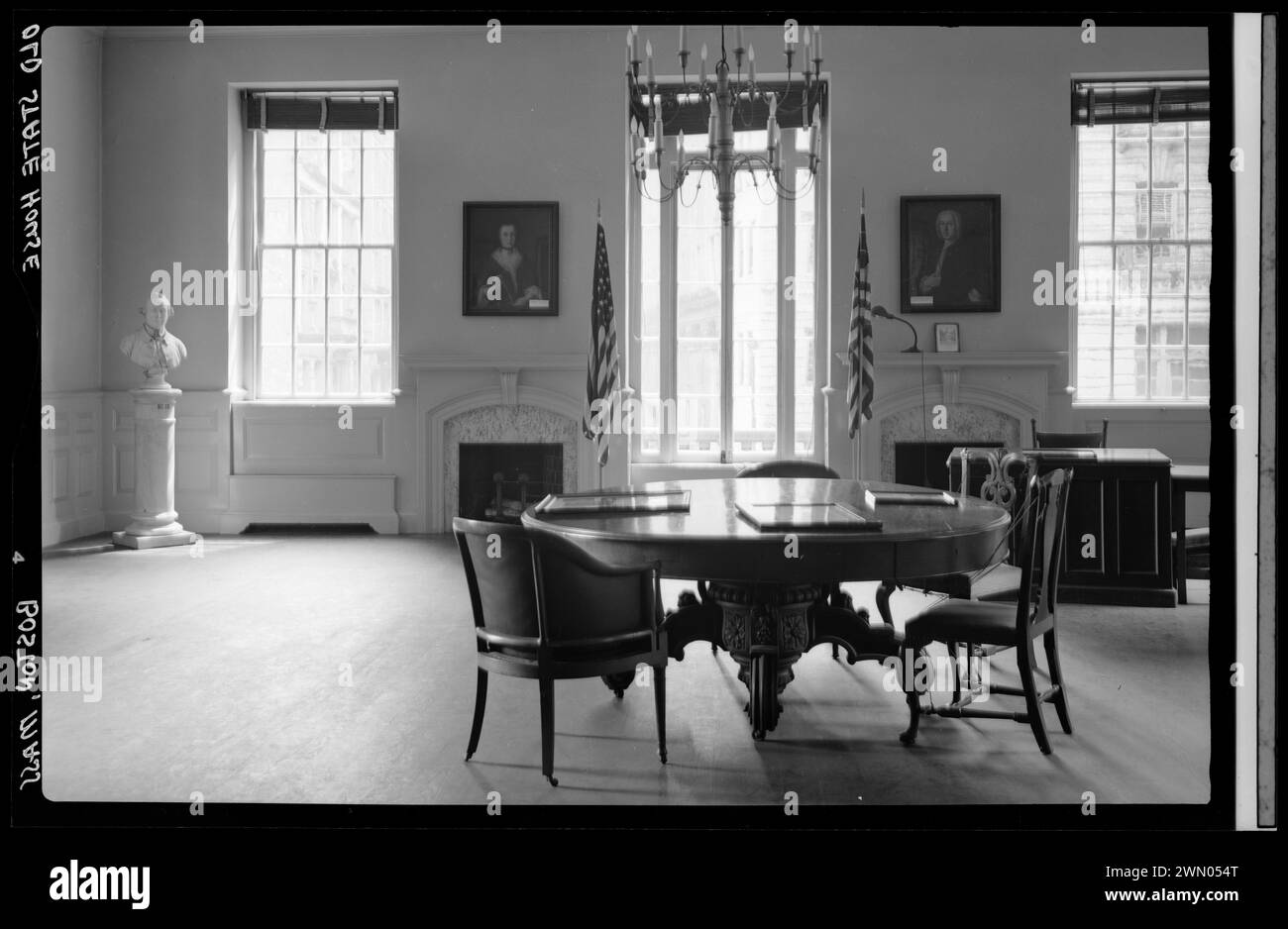Boston state house interior Black and White Stock Photos & Images - Alamy