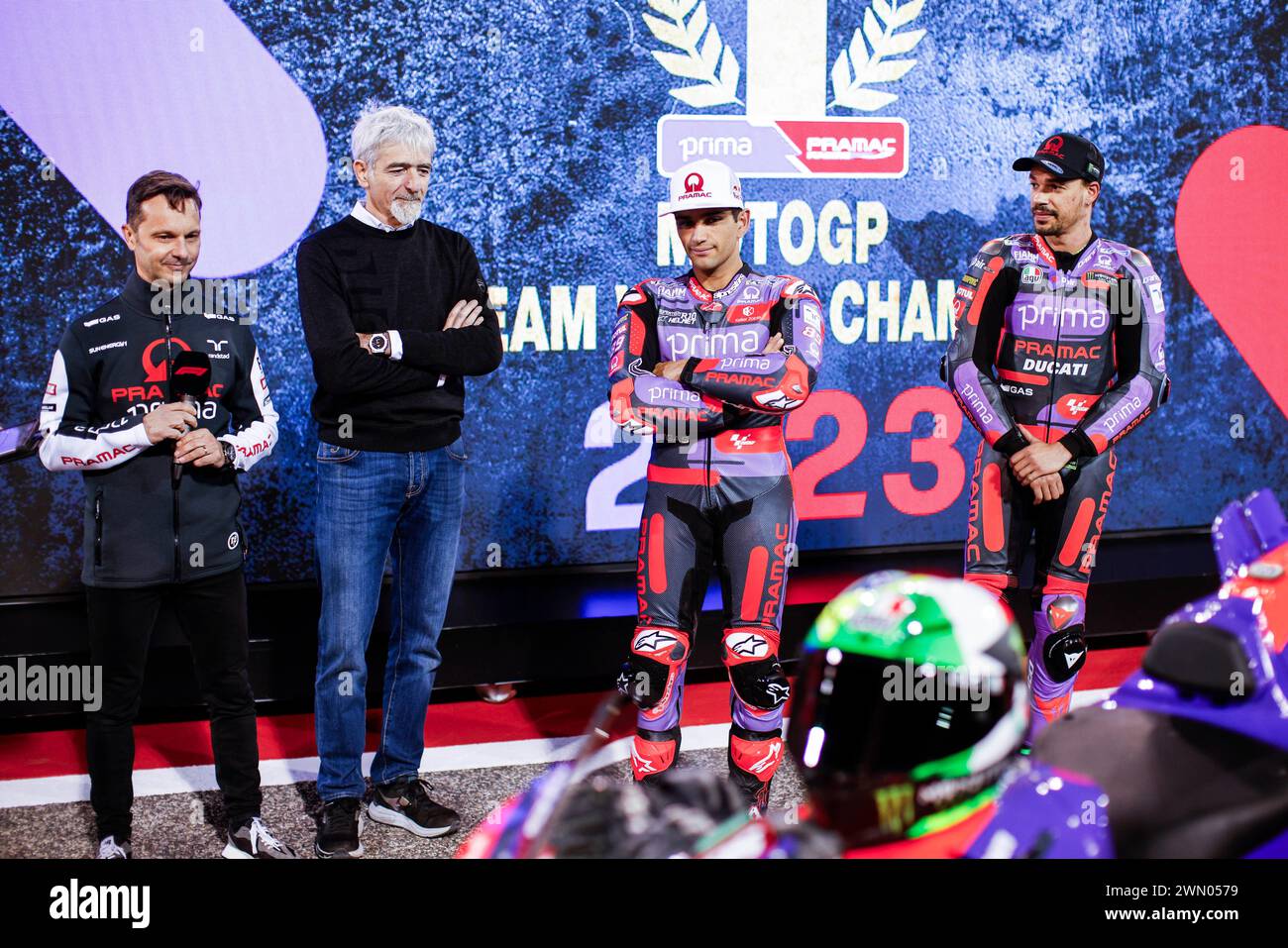 Gigi Dall'Igna General Manager of Ducati Corse during the Moto GP Prima ...