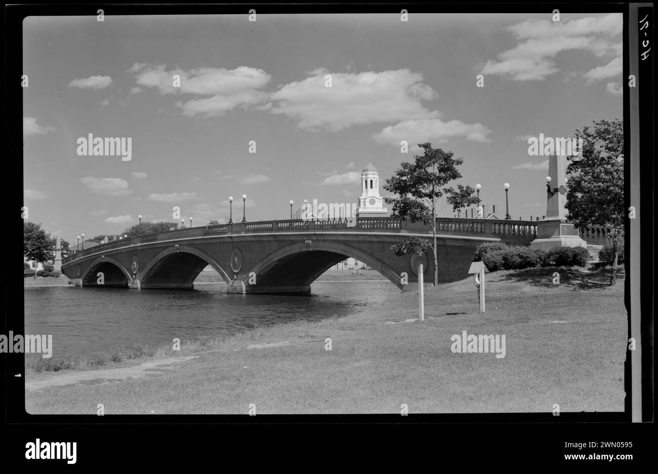 John W. Weeks Memorial Bridge. John W. Weeks Memorial Bridge Stock ...