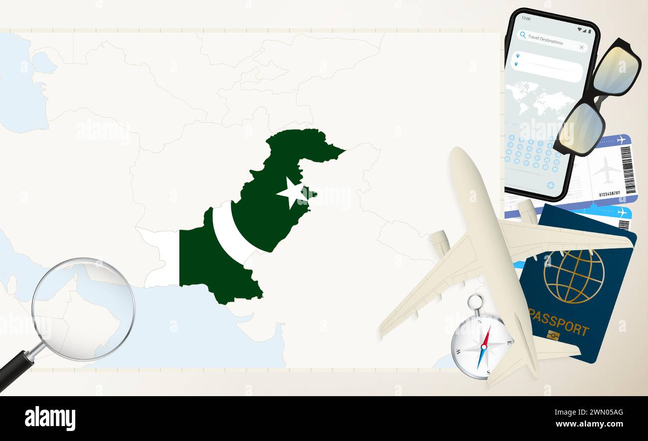 Pakistani airline Stock Vector Images - Alamy