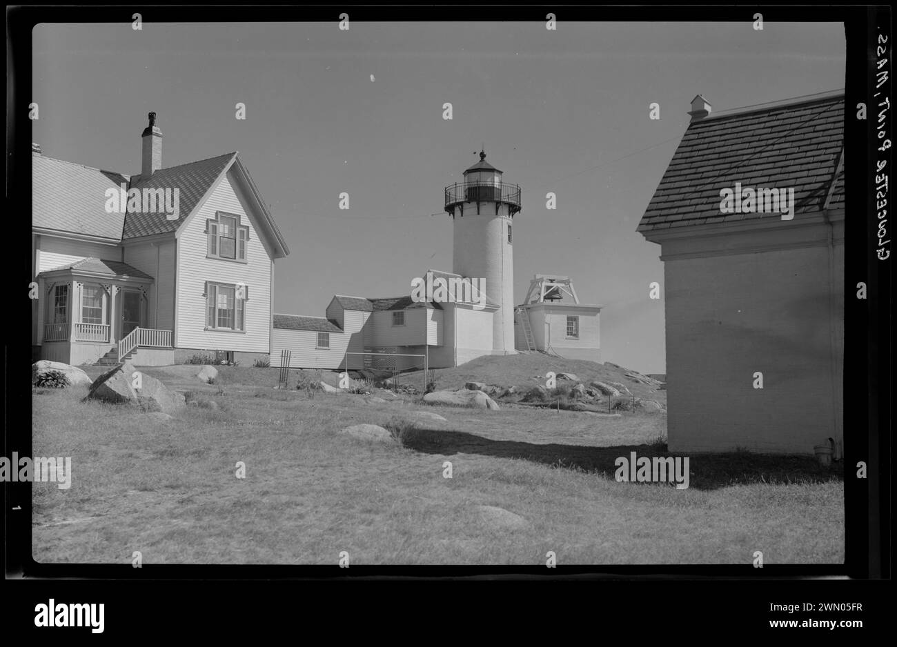 Lighthouse, Gloucester Point. Lighthouse, Gloucester Point Stock Photo ...