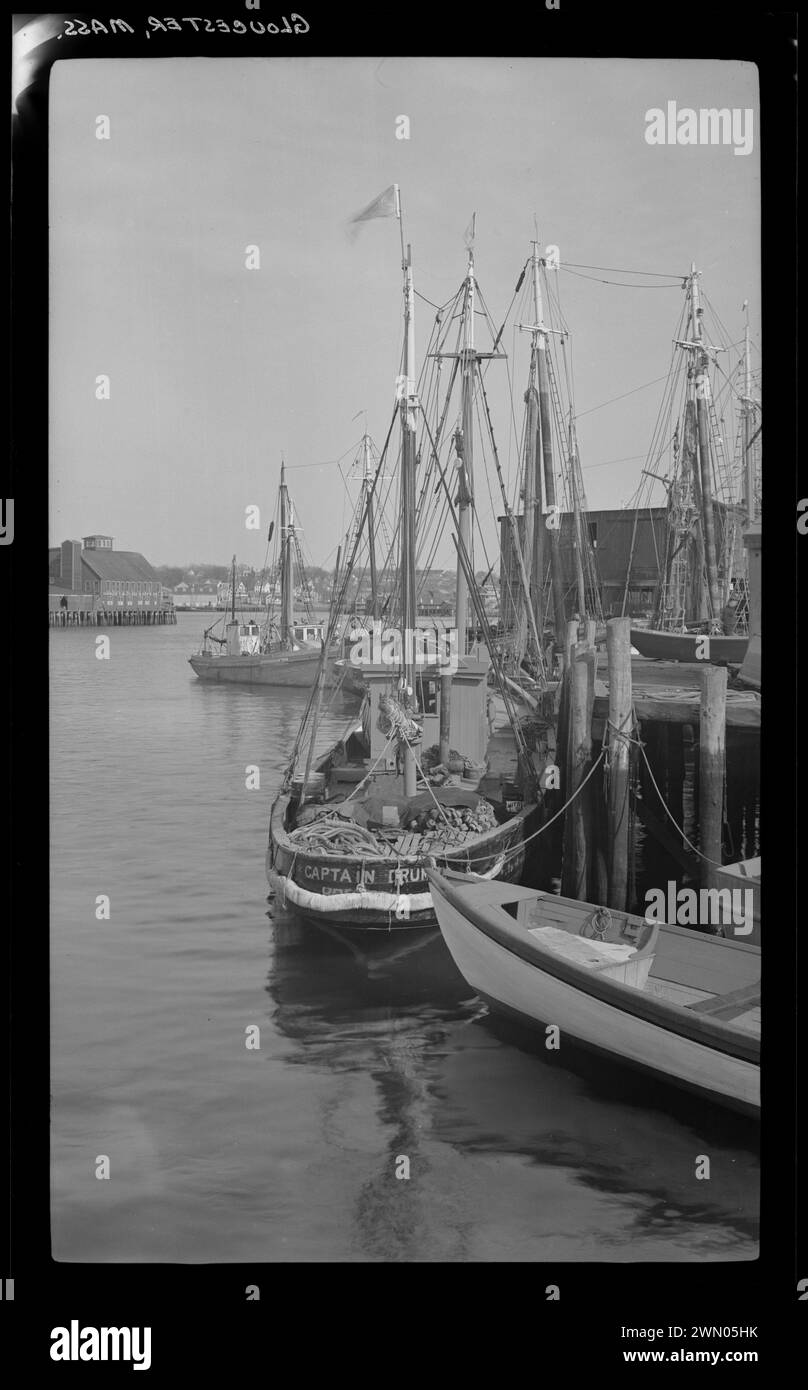 Waterfront scene, Gloucester. Waterfront scene, Gloucester Stock Photo ...