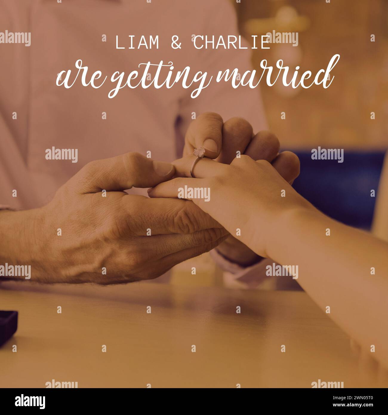 A couple's hands in a proposal symbolize love, commitment, and unity ...