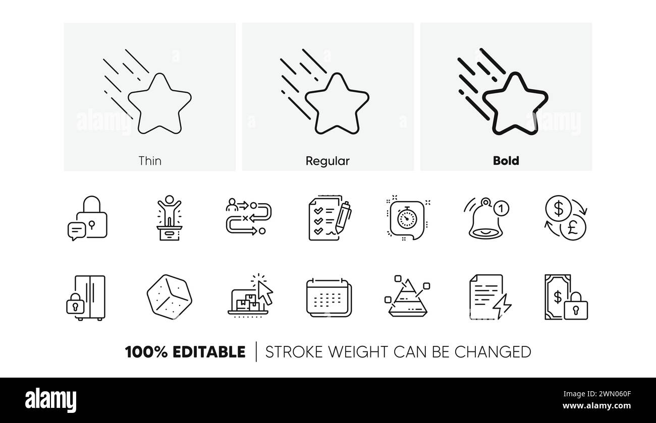 Dice, Currency exchange and Online storage line icons. For web app, printing. Line icons. Vector ...