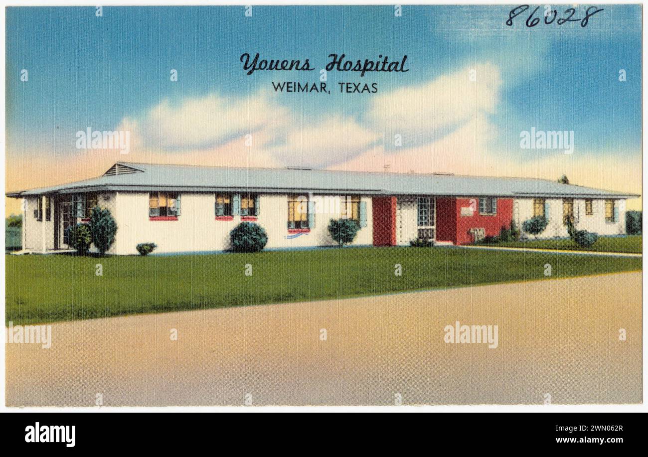 Youens Hospital, Weimar, Texas. Youens Hospital, Weimar, Texas Stock ...