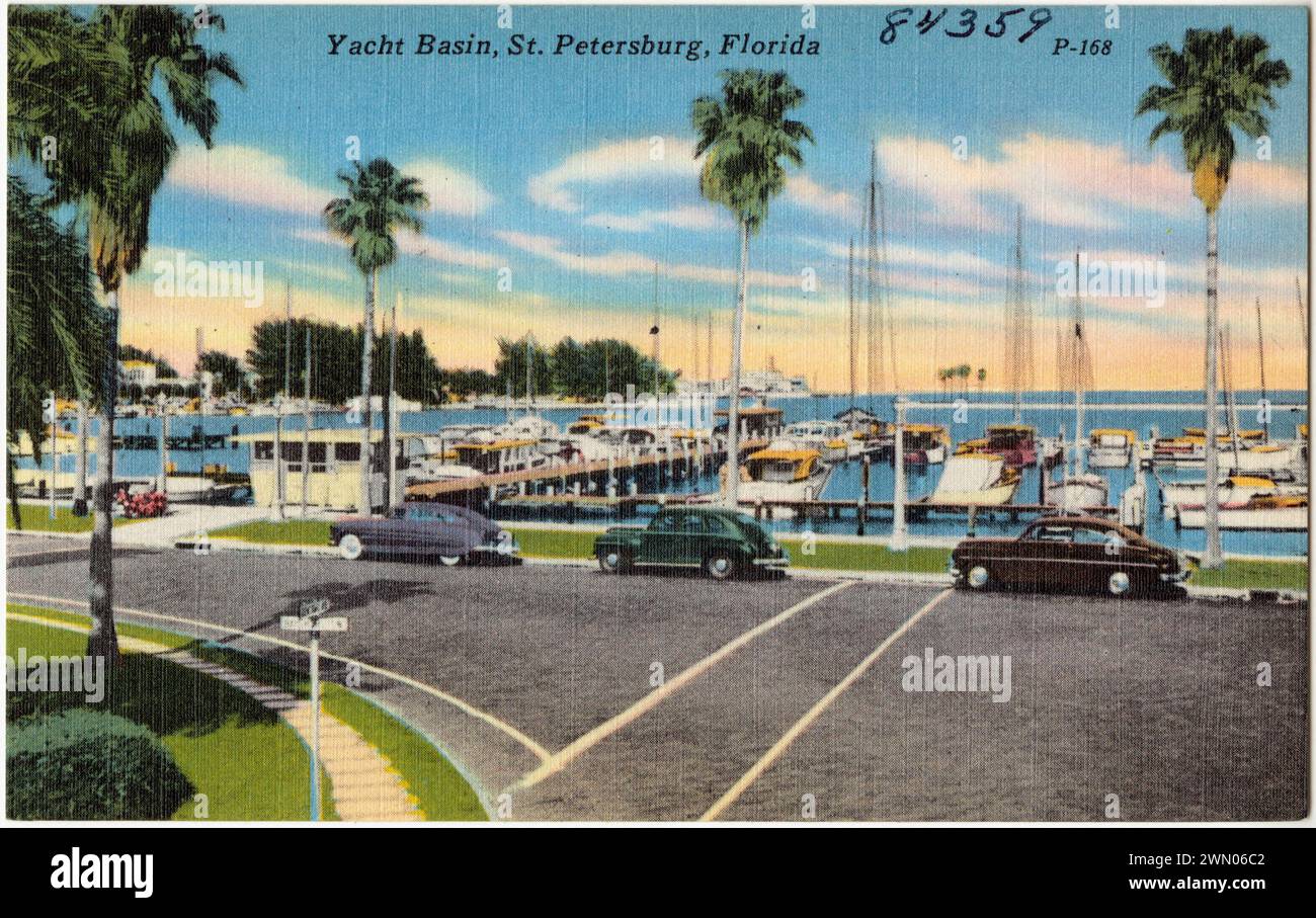 Yacht basin, St. Petersburg, Florida. Yacht basin, St. Petersburg ...