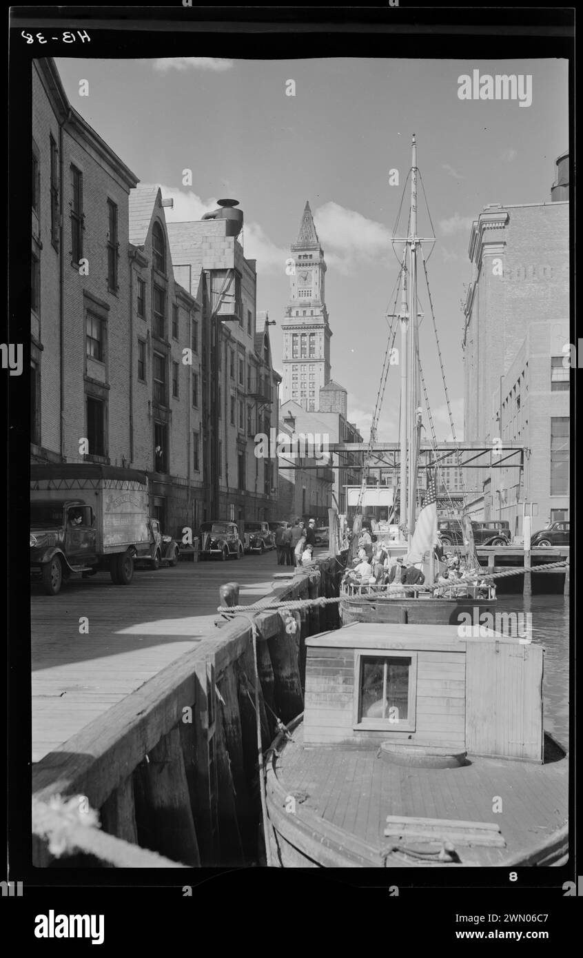 Long Wharf, Boston. Long Wharf, Boston Stock Photo - Alamy