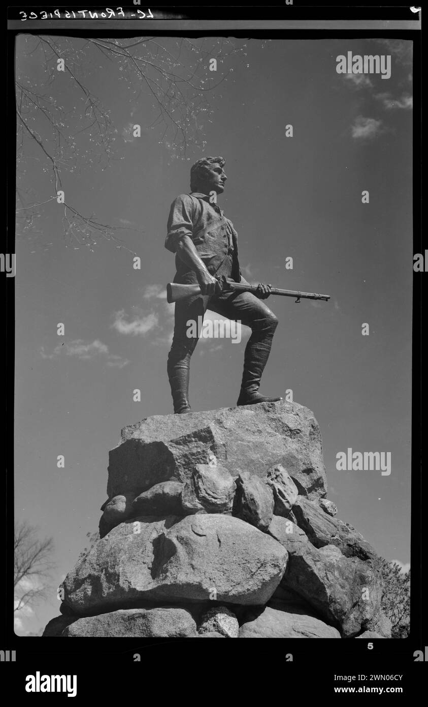 Statue of Captain John Parker, Lexington. Statue of Captain John Parker ...