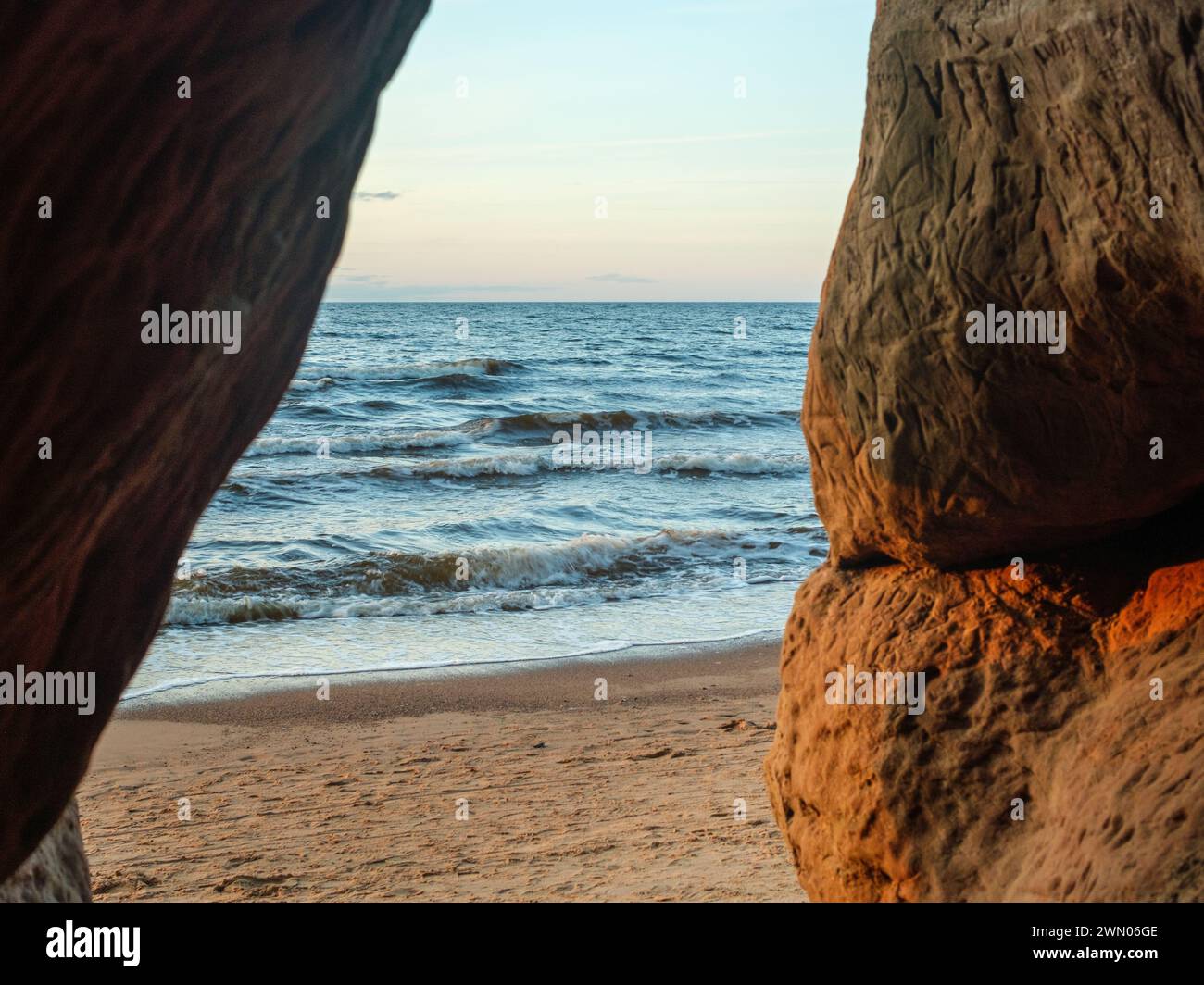 Veczemju klintis scenery hi-res stock photography and images - Alamy