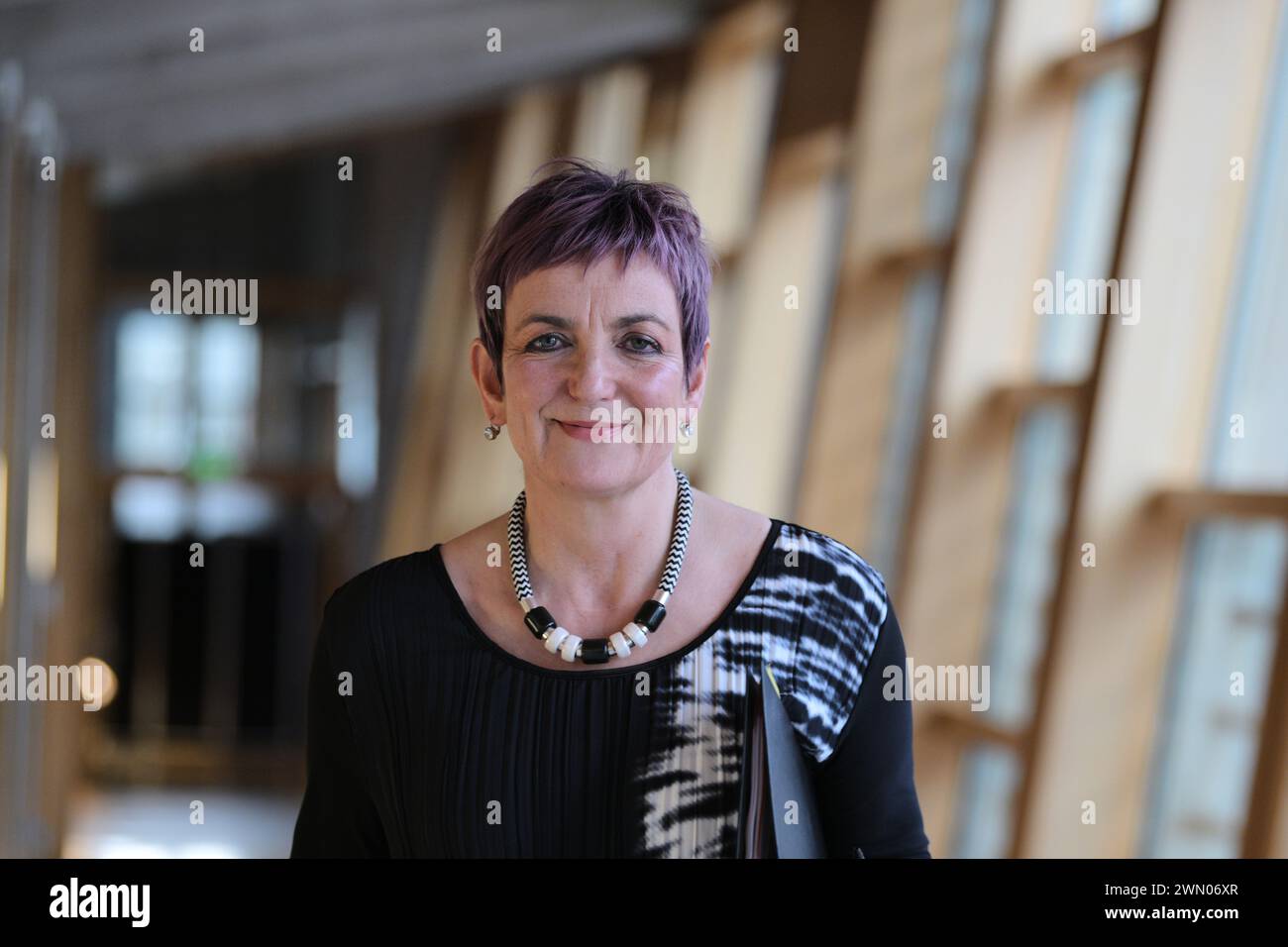 Edinburgh Scotland, UK 28 February 2024 Cabinet Secretary for Justice ...