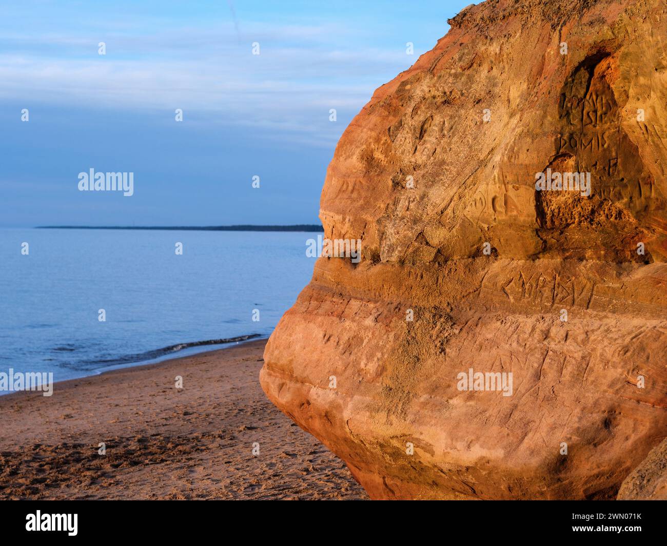 Veczemju klintis scenery hi-res stock photography and images - Alamy