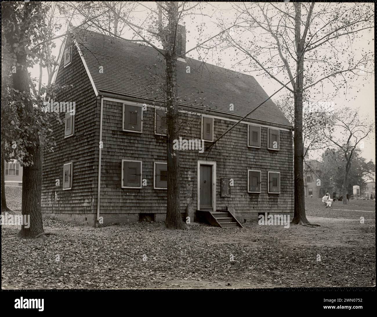 "Ye Olde Blake House," Edward Everett Square, Dorchester, Mass.. "Ye ...
