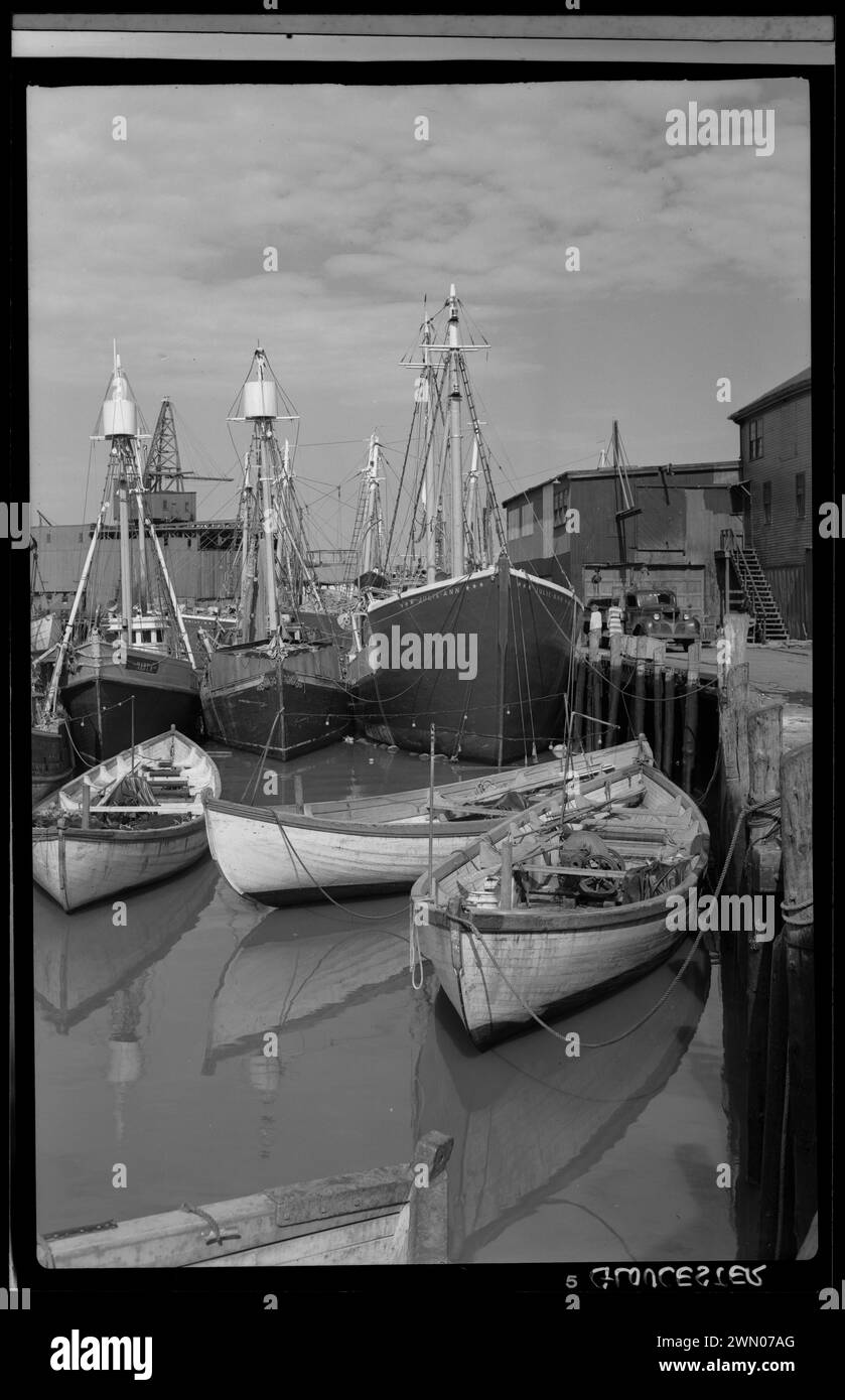 Waterfront scene, Gloucester. Waterfront scene, Gloucester Stock Photo ...